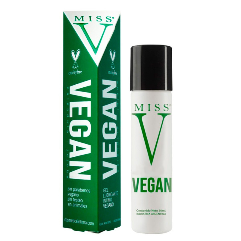 Gel lubricante Íntimo Vegano con Jojoba y Caléndula Miss V 50ml